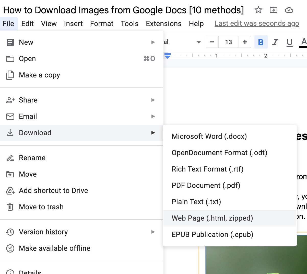 10 Ways to Save Images from Google Docs on Desktop and Mobile
