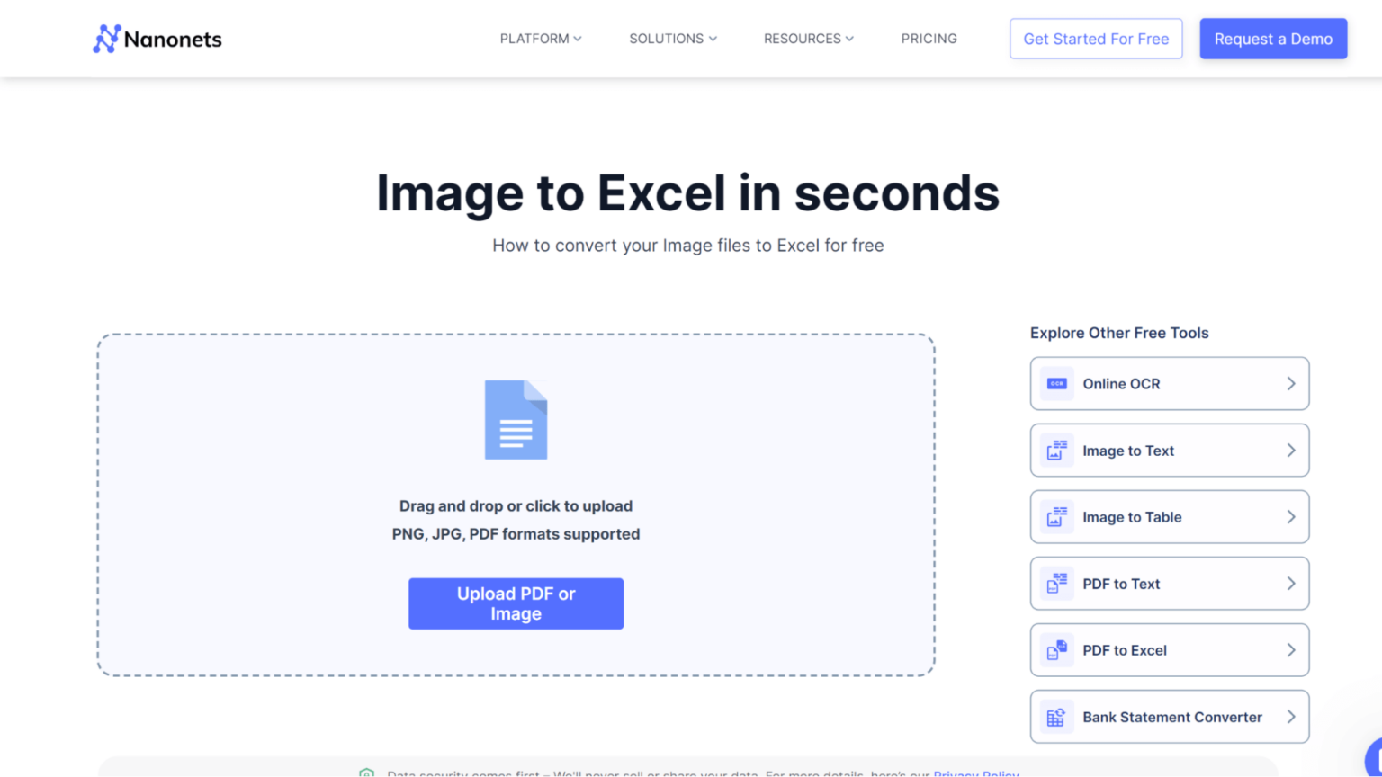 4 Easy Ways to Convert an Image to Excel | Image to Spreadsheet