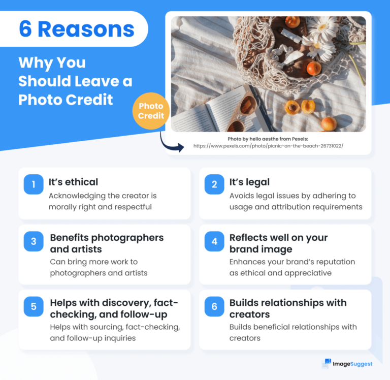 What is a Photo Credit and How to Do It Properly